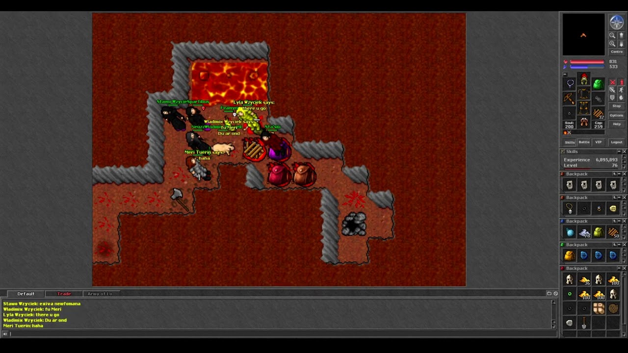 Old Tibia Betraying a RP Red Skull LvL96 Thoria 2005 7 5 - YouTube