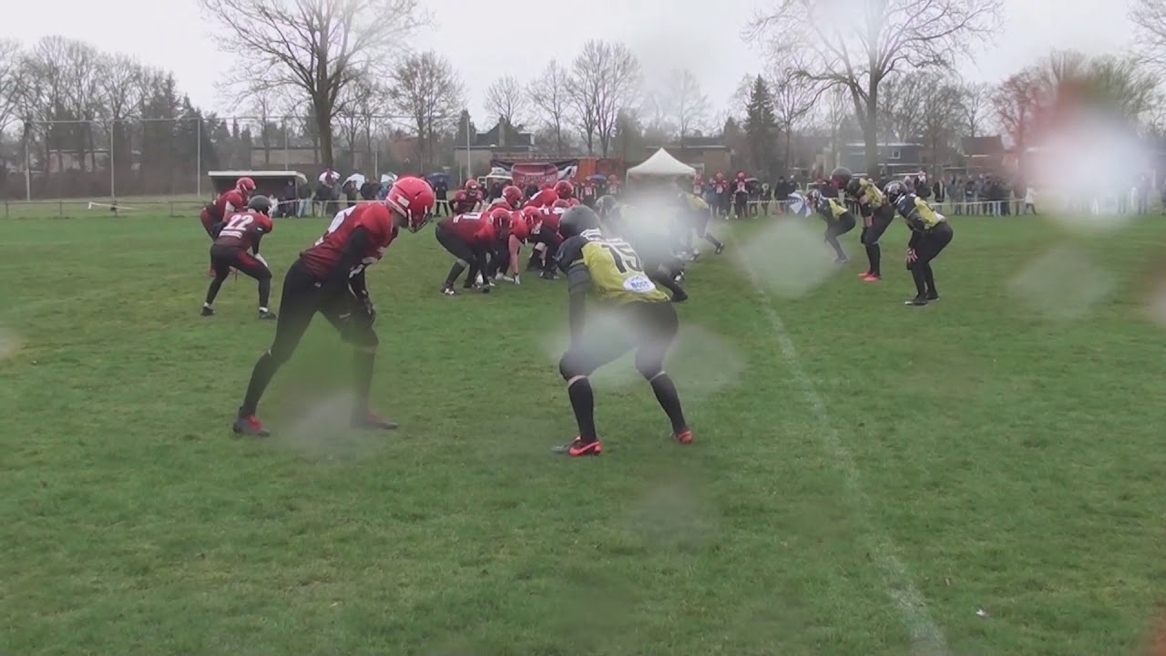 2nd Quarter West Frisian Outlawz vs. Enschede Broncos - YouTube