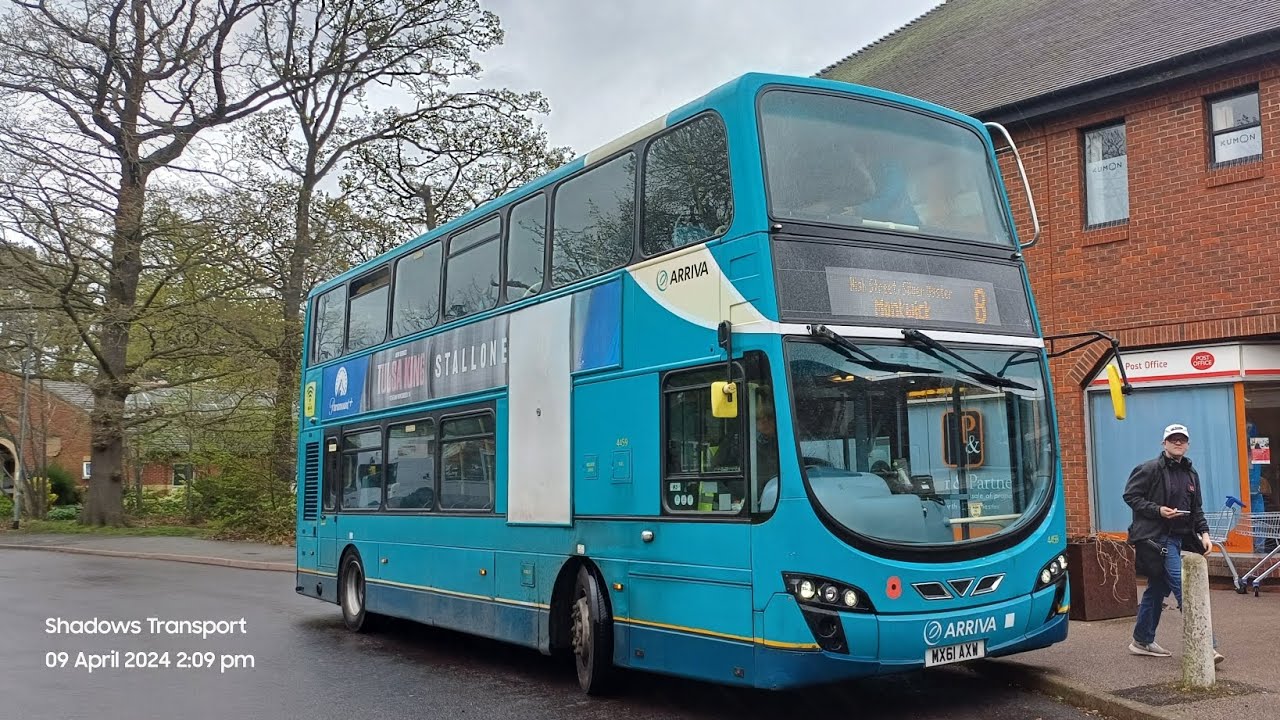 *THRASH* Arriva Herts and Essex VDL DB300 Wright Gemini (L-H) MX61 AXW ...