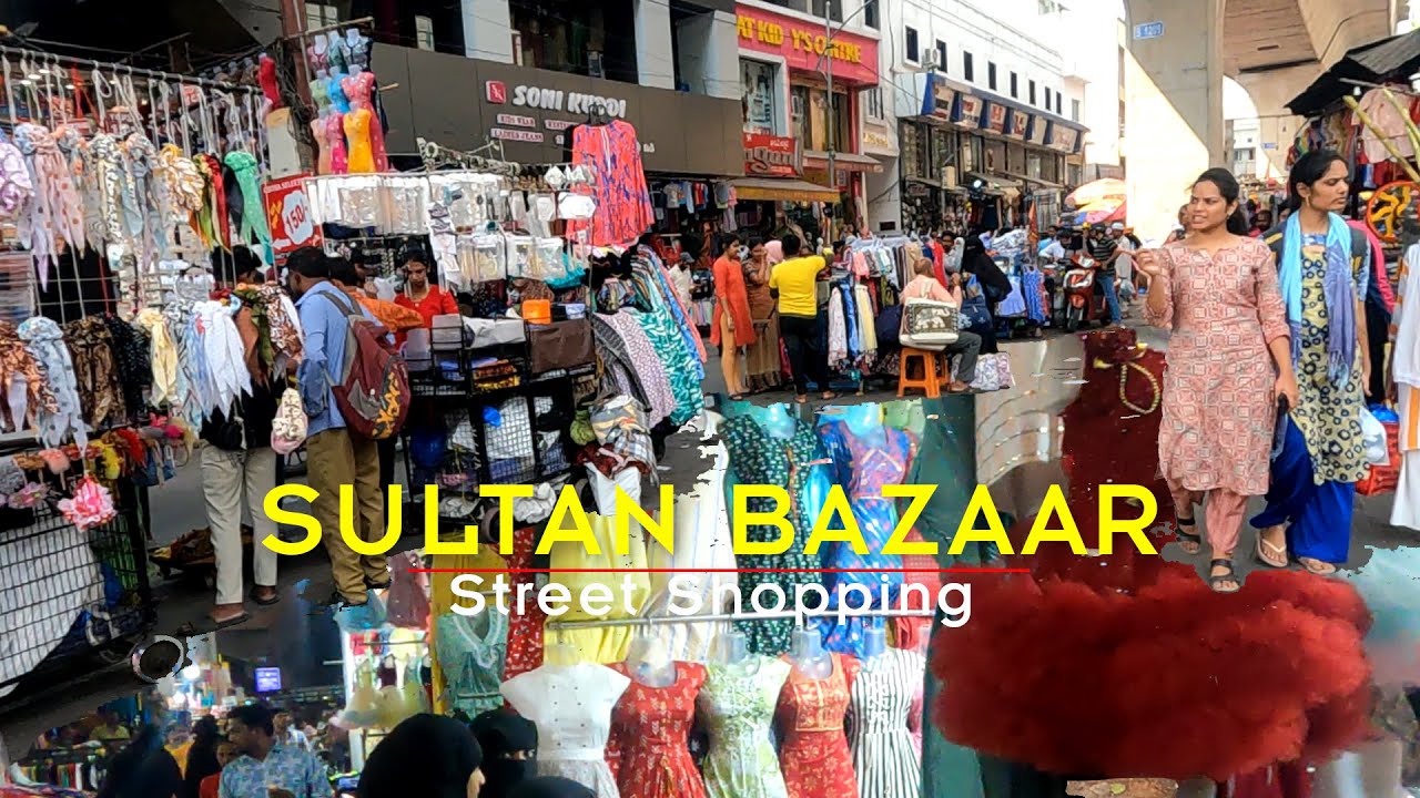 Koti Bazaar | Sultan Bazaar | Hyderabad Koti Sultan Bazaar | Street ...