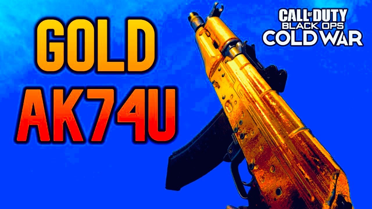 GRINDING FOR DM-ULTRA AK-74u UNLOCKING GOLD CAMO AND DIAMOMD - YouTube