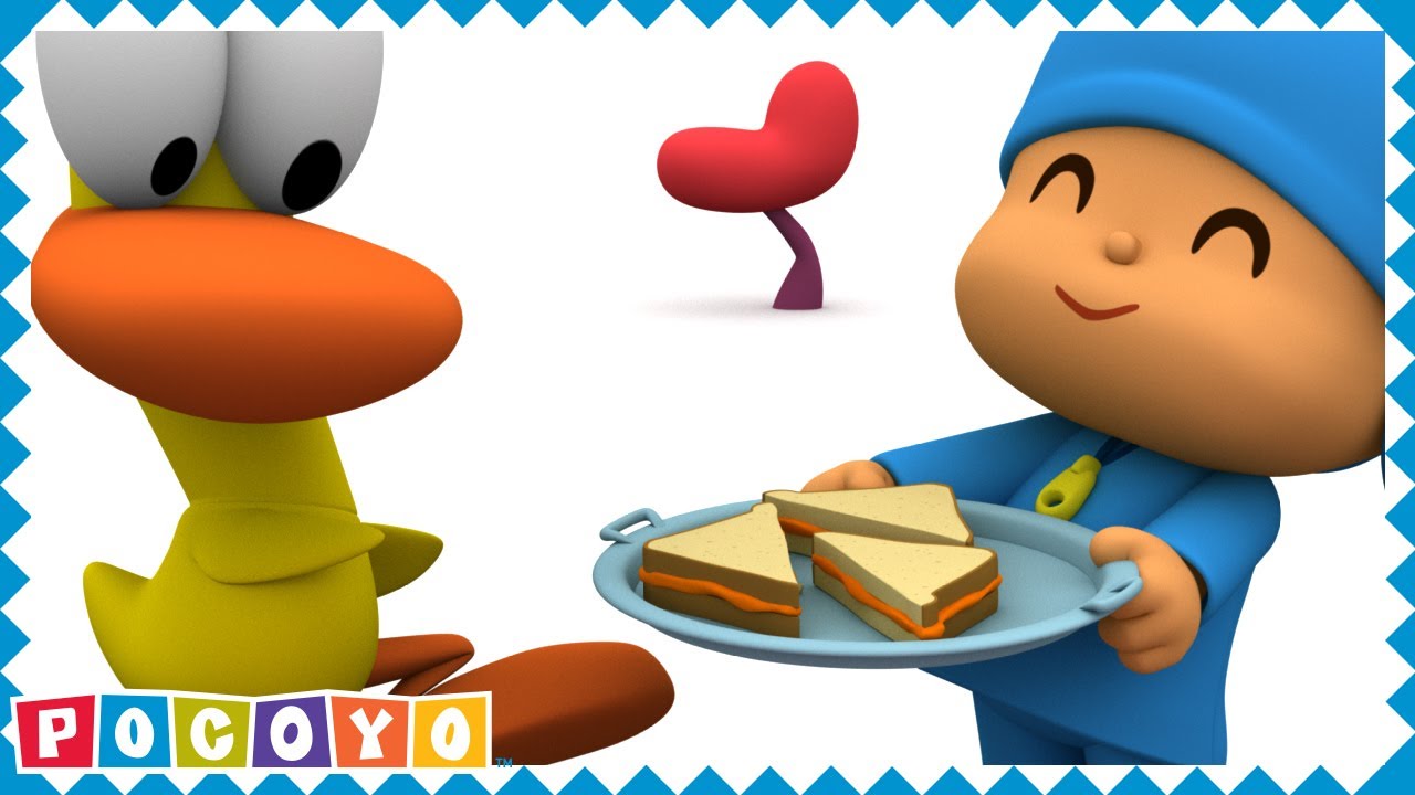 🥪 Picnic Puzzle 🥪 [E34] FUNNY VIDEOS and CARTOONS for KIDS of POCOYO in ...