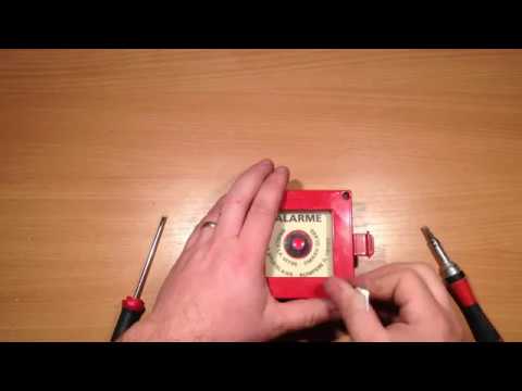 Alarme Incendie - TEST BBG Ancien Boitier Bris de glace en réel ...