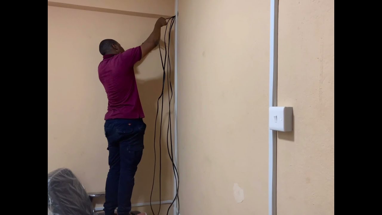 Multistar Camera Analog CCTV Installation - YouTube