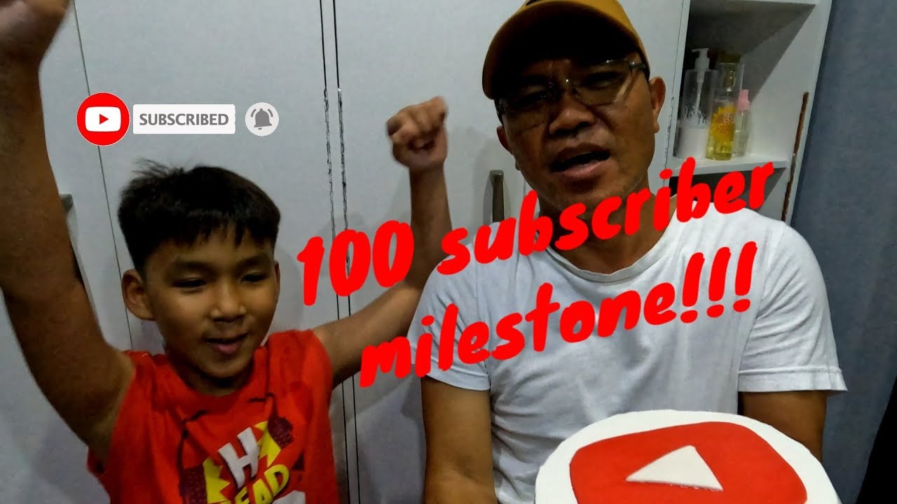 CELEBRATING OUR FIRST MILESTONE | 100 SUBSCRIBER - YouTube