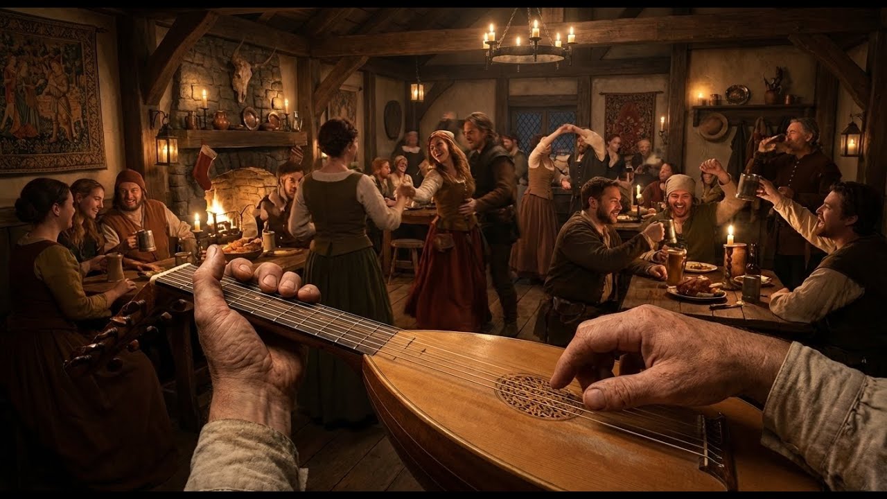 The Jolly Bard | Upbeat Fantasy Tavern Music (Original Folk Song) - YouTube