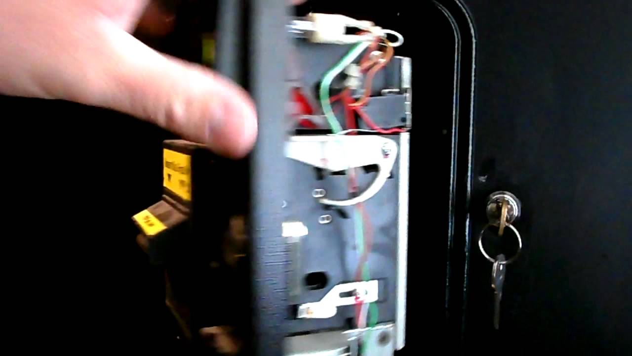 Arcade cabinet: Adding credits with a micro switch behind coin eject ...