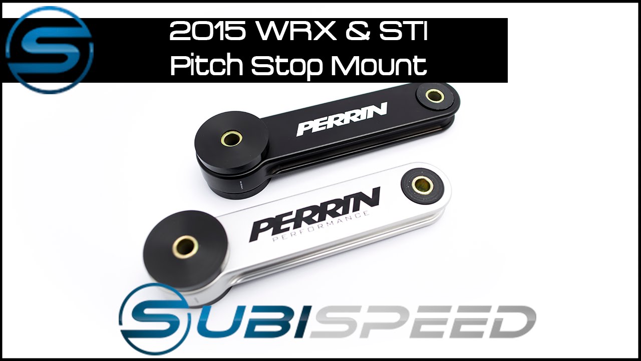 Subispeed - 2015 WRX & STI Pitch Stop Mount Install - YouTube