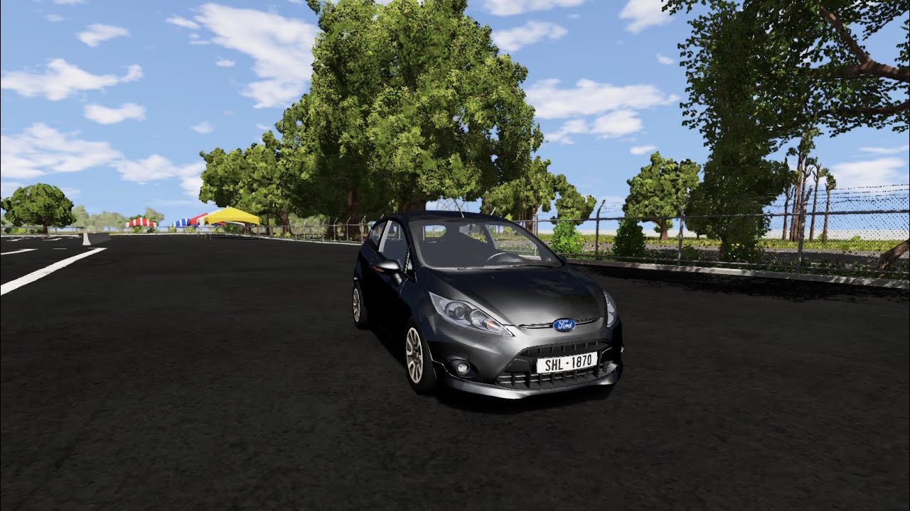 Мод Ford Fiesta 2009 для BeamNG.drive - YouTube