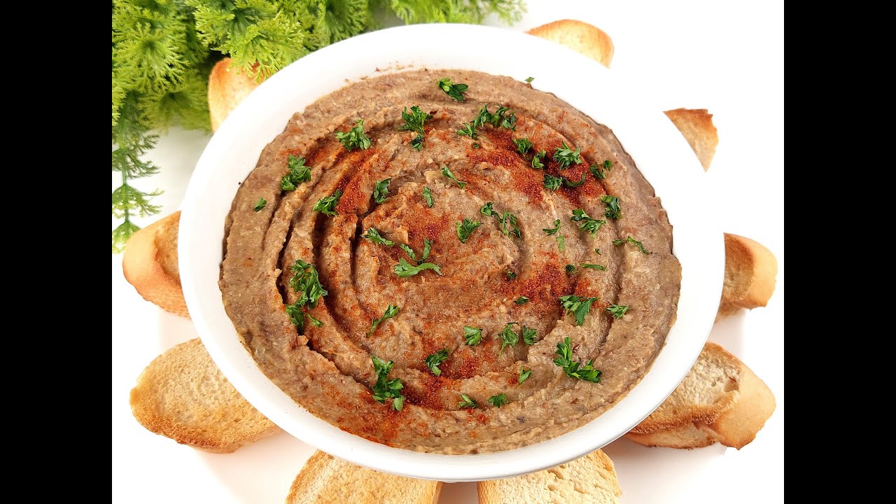 Creamy VEGAN mushroom lentil pate | HEALTHY recipe | VEGAN Pâté | Cook ...