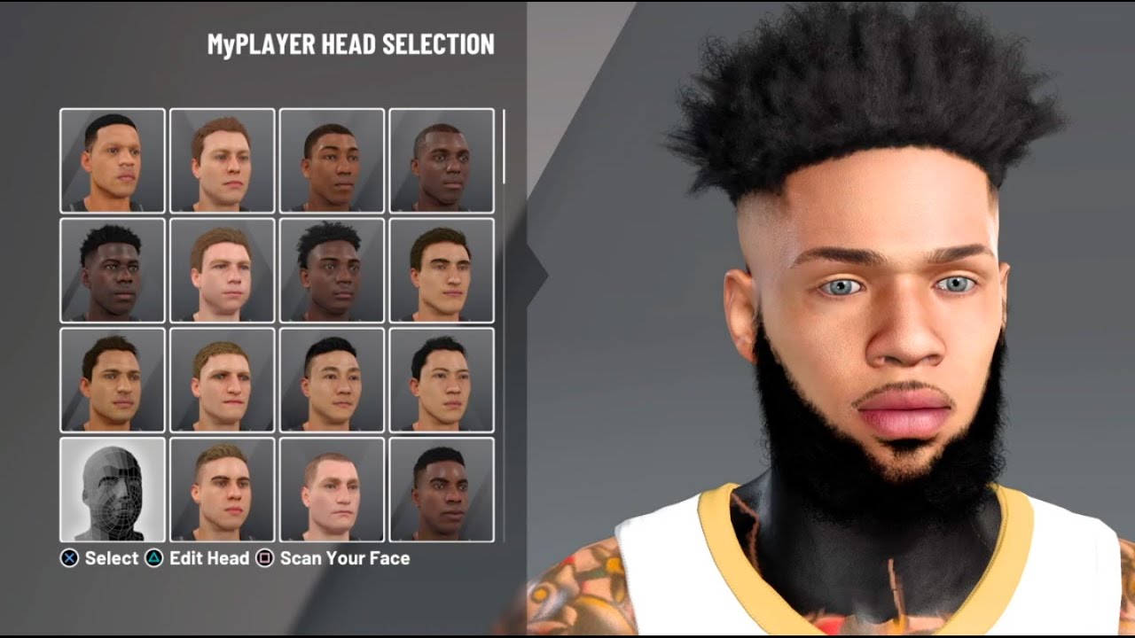 BEST DRIPPY FACE CREATION TUTORIAL IN NBA 2K20!! - YouTube