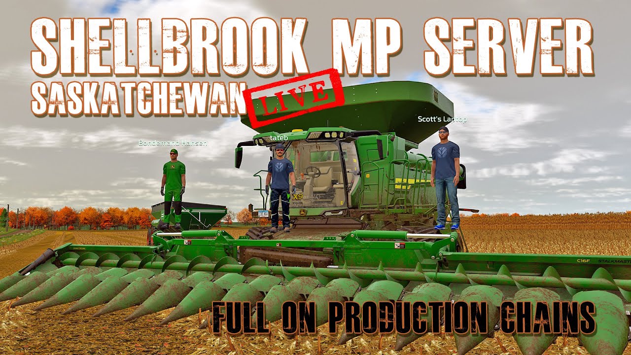 🔴LIVE 🔴 New MP Server and New Challenge - Shellbrook Saskatchewan ...