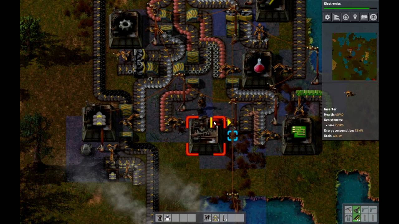 Factorio [0.13] - Race To The Flame Turret Ep. 03 - YouTube