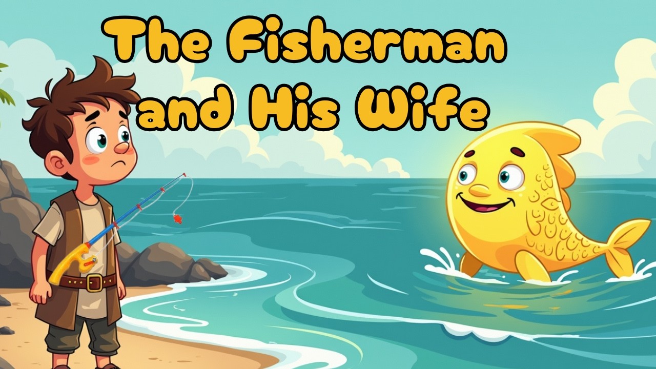 🐠 The Fisherman and His Wife: A Magical Bedtime Story for Kids! / Fairy ...