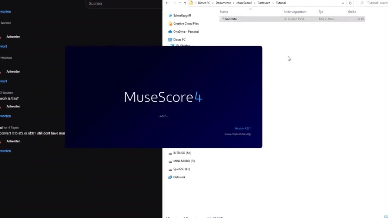Tutorial: How to open Musescore 2 and 3 files in Musescore 4 - YouTube
