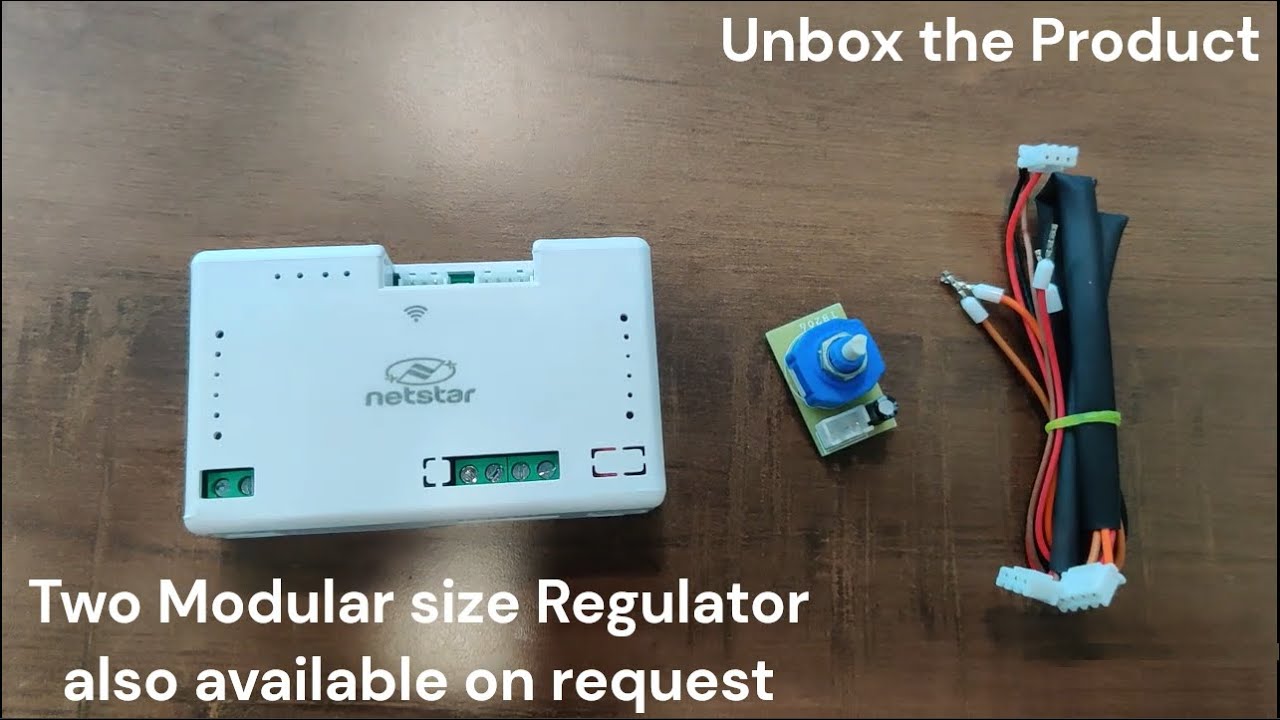 Netstar 3 Lights + 1 Fan Regulator Smart Switch WiFi Retrofit Module ...