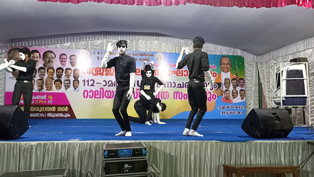 Uriyacode CSI Church Performing Mime - YouTube