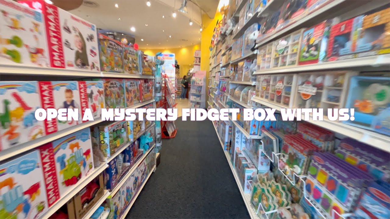 MYSTERY FIDGET BOX FROM LEARNING EXPRESS PORT WASHINGTON - YouTube