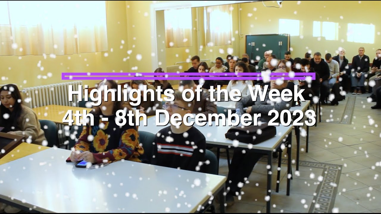 Highlights of the Week 4th - 8th December 2023 - YouTube