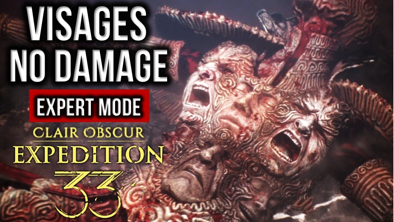 No Damage vs Visages & Mask Keeper – Expert Boss Fight | Clair Obscur ...