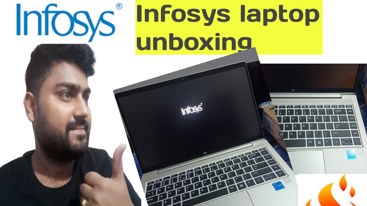 Infosys Laptop unboxing | Infosys welcome kit 🔥 | Hp ProBook 440 G8 ...