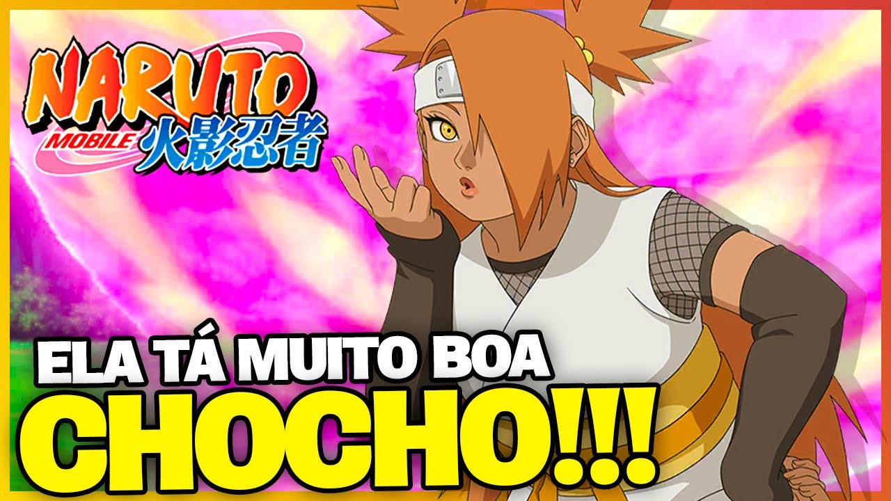 NARUTO MOBILE: TESTEI A CHOCHO AKIMICHI, ELA TÁ MUITO BOA! - YouTube