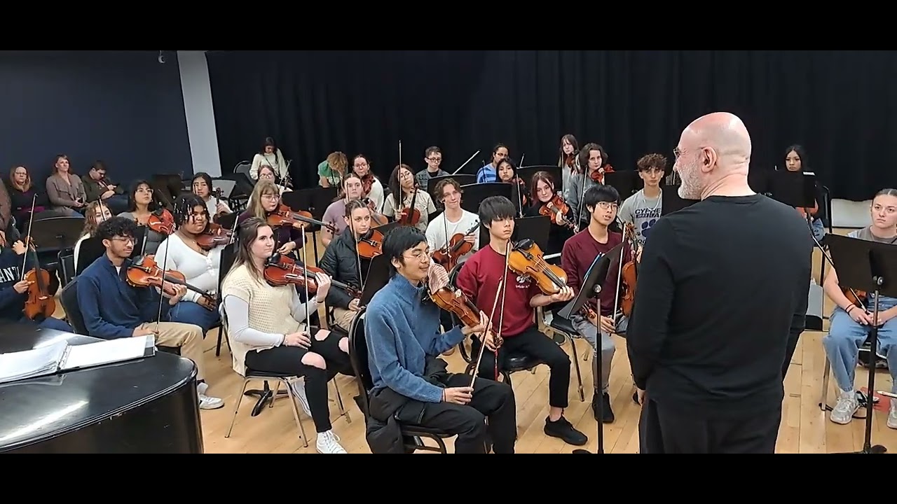 NYC Clinic by NY Philharmonic staff conductor, Michael Adelson Part 2 ...