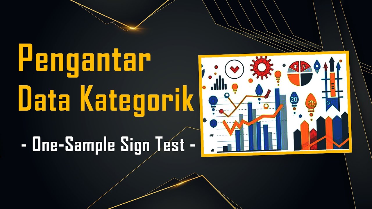 One Sample Sign Test - Tutorial Software R Studio - YouTube