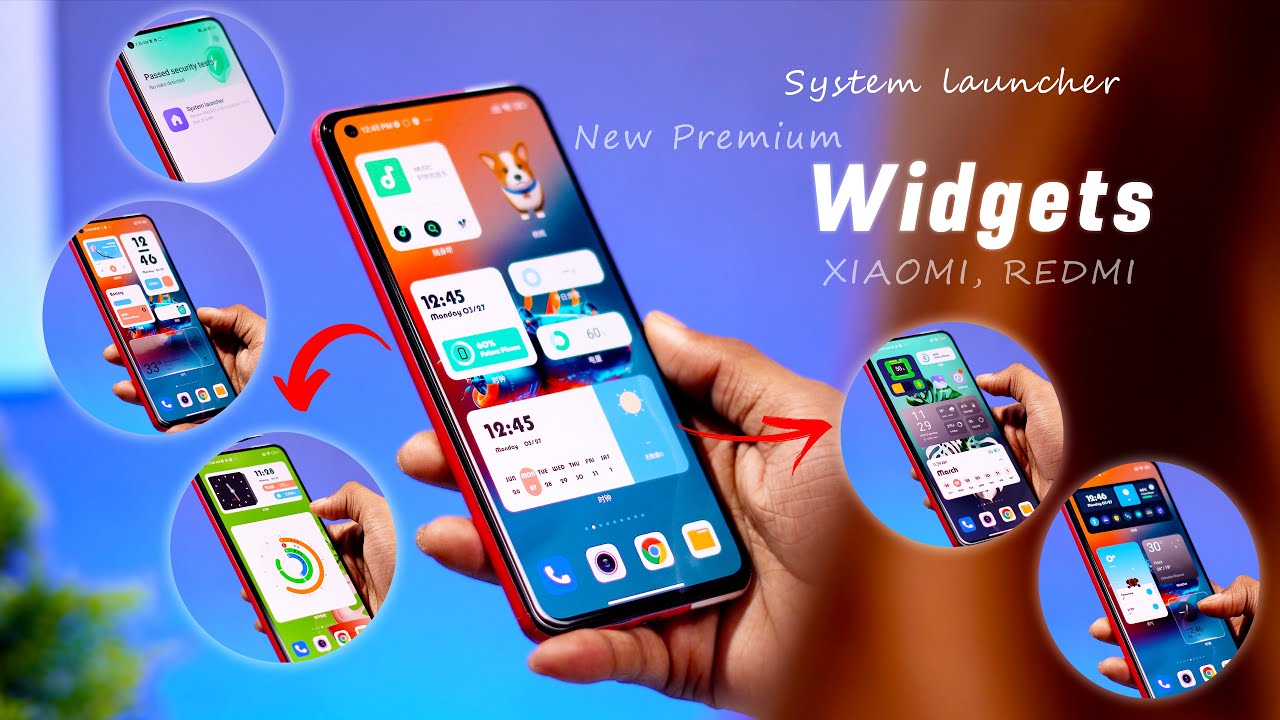 No Root : Use China MIUI 14 All Advanced Super Widget and Folder ...