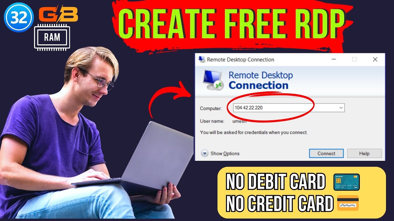 Remote Desktop ( RDP ) Create & Connection Tutorial in Windows 2024 - YouTube