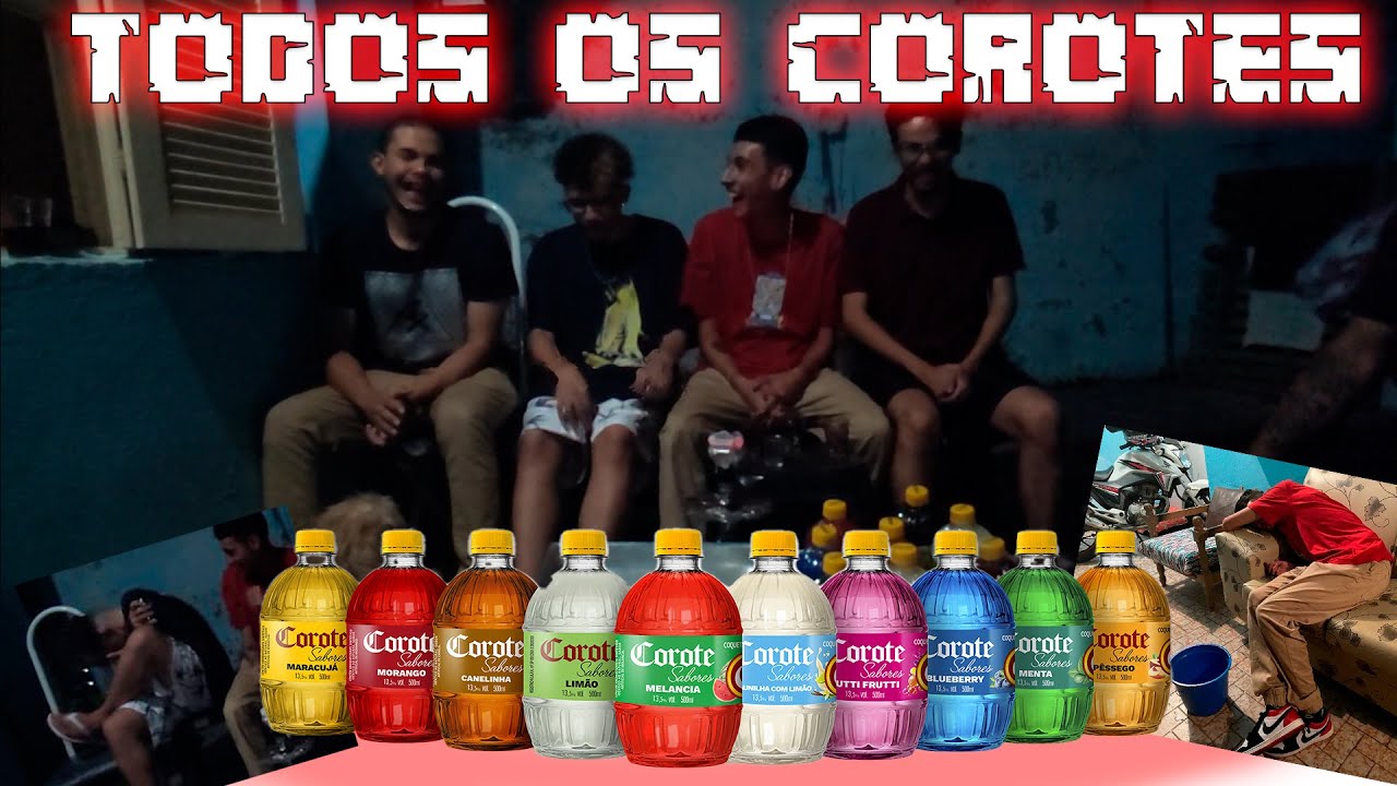 PROVANDO TODOS OS SABORES DE COROTE - YouTube