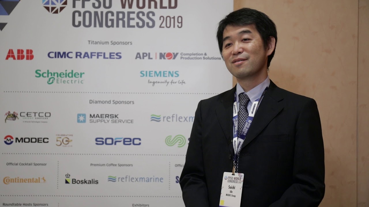 FPSO World Congress 2019: Interview with Soichi Ide - YouTube