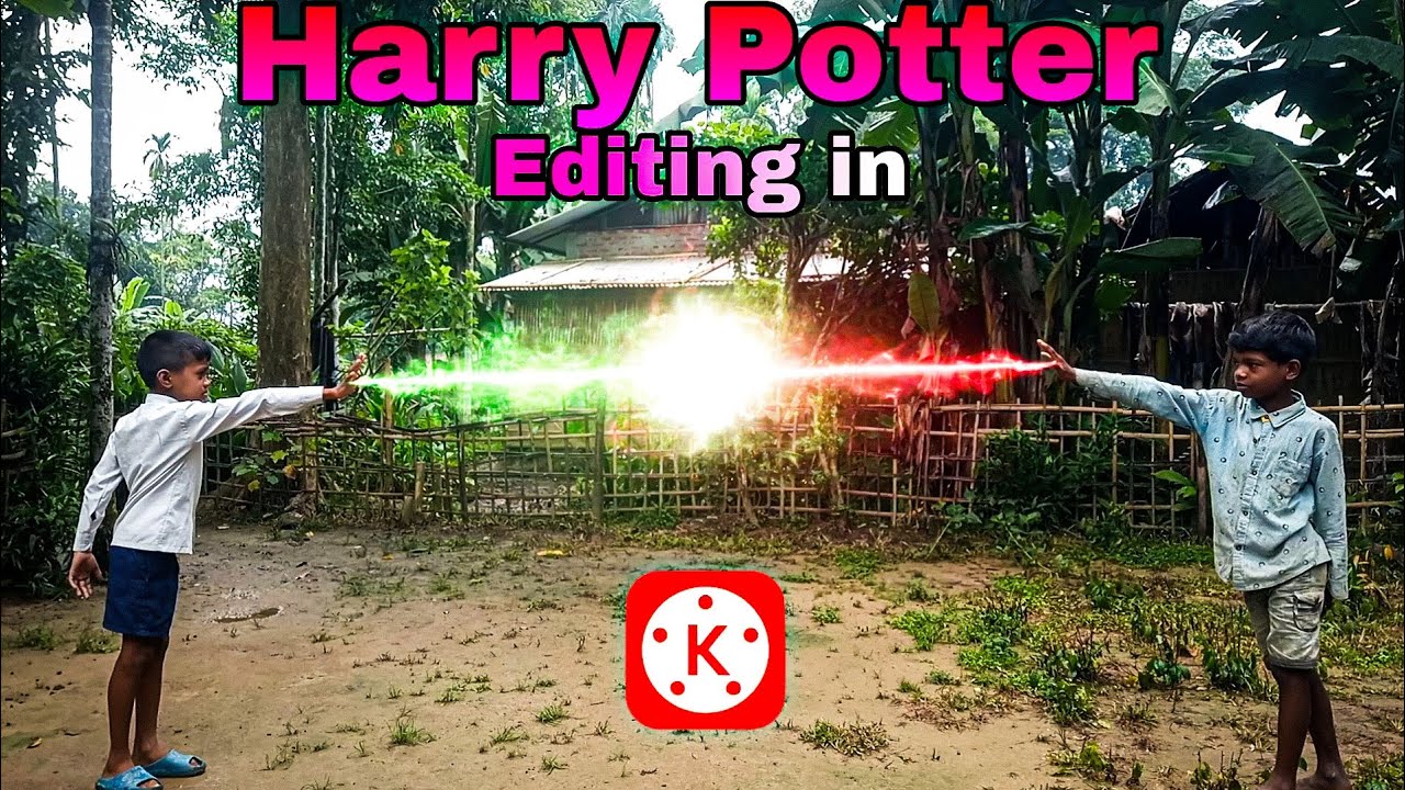 Harry Potter Magic Spells Tutorial !! Kinemaster Tutorial !! Mobile ...