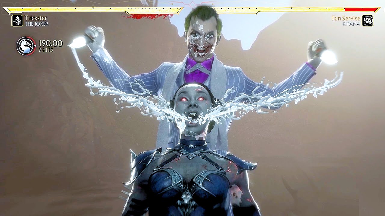 MK11 All Fatal Blows on Revenant Kitana - YouTube