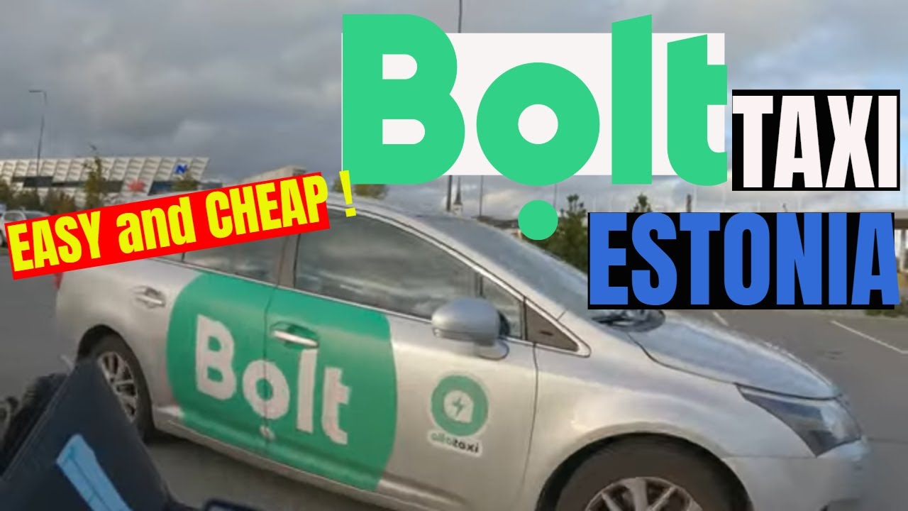 Bolt Taxi Tallinn Estonia, very easy and cheap trasport, helppoa ja ...