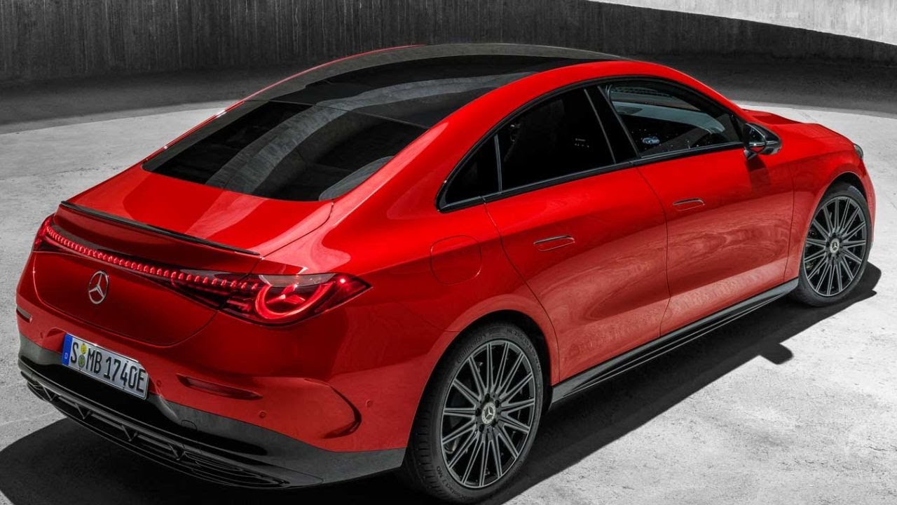 Red metallic | Mercedes Benz CLA 2025 First Drive - YouTube