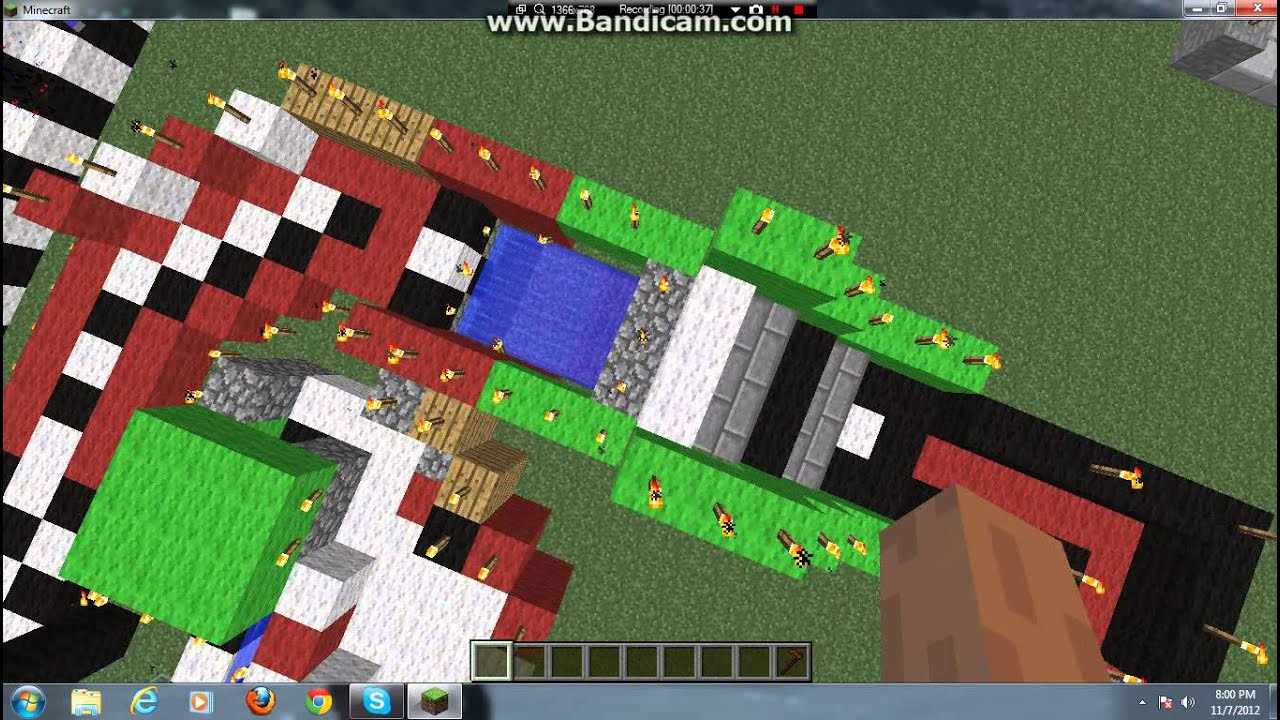 minecraft: RC mod track F1 - YouTube