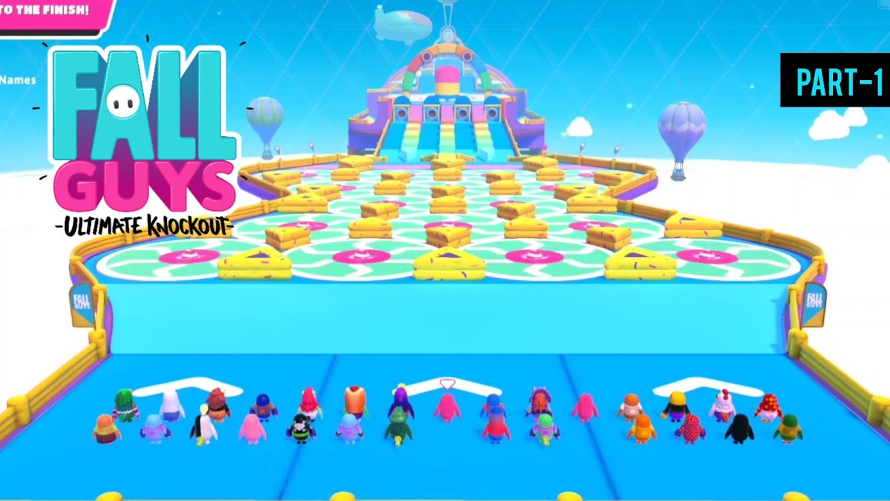 Fall Guys: Ultimate Knockout Gameplay | My First Fall Guys Gameplay ...