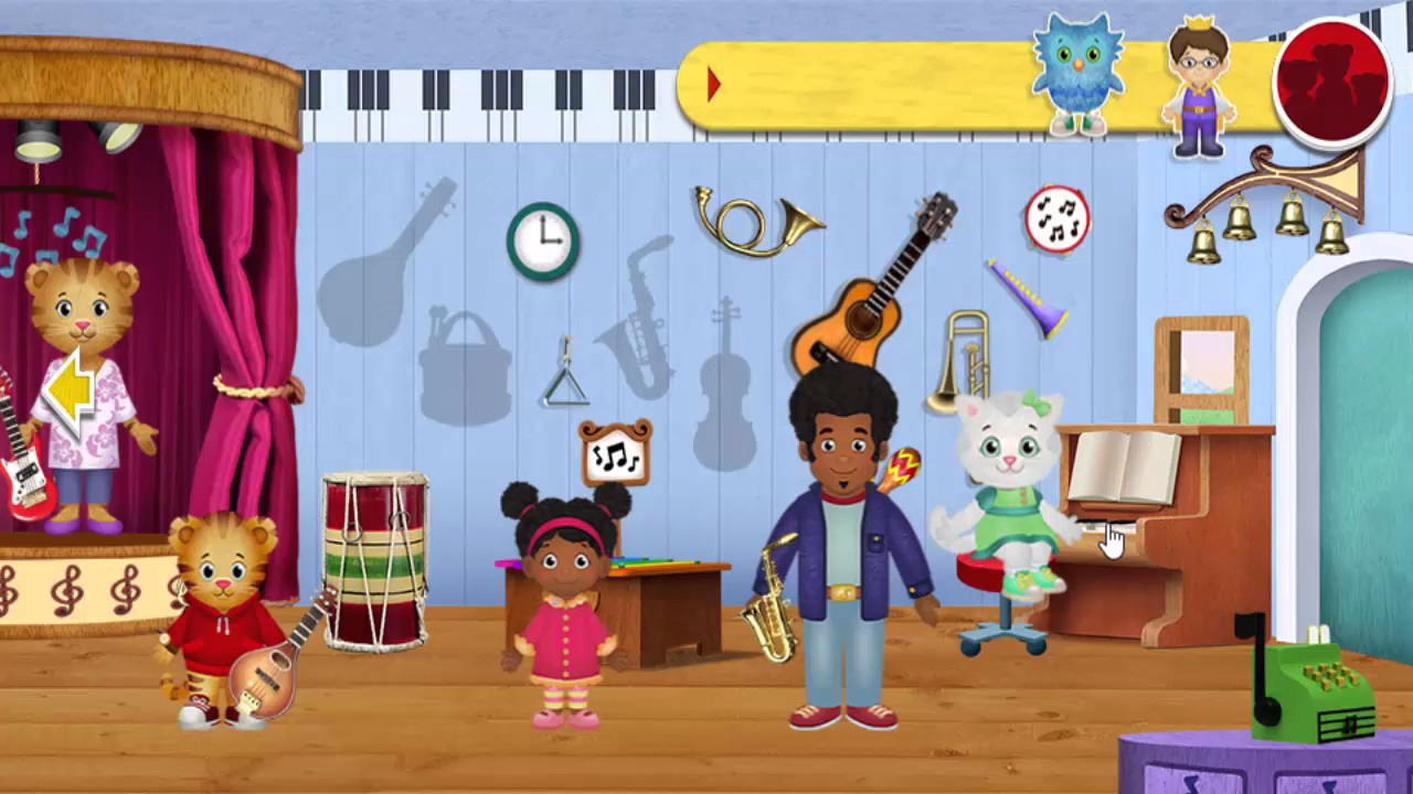 Best PBS Daniel Tiger's Neighborhood MUSIC SHOP - Daniel Tigers Kvarter ...