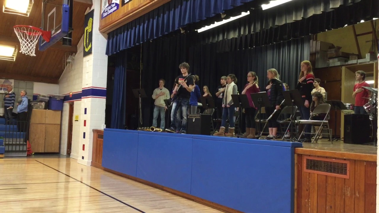 Alex Star Spangled Banner 1/24/2017 - YouTube