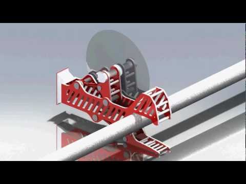 Underwater ROV cable/pipe cutter - YouTube