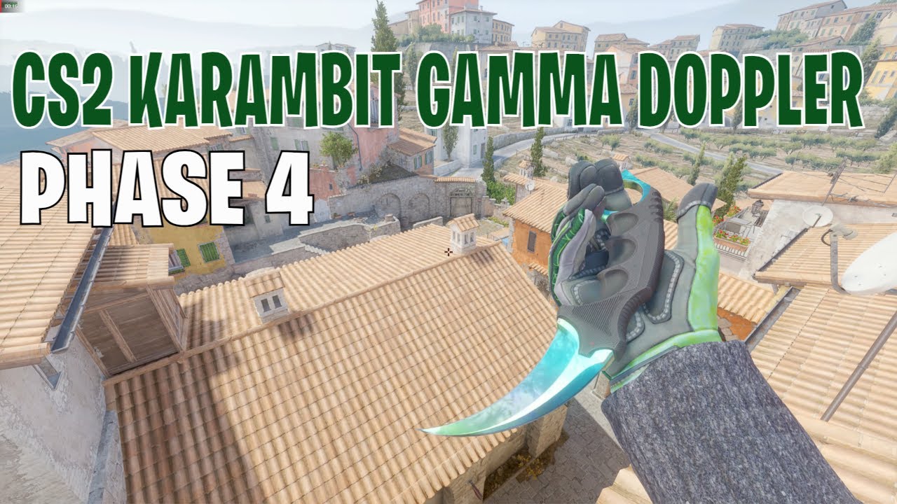 Karambit Gamma Doppler Phase 4 | CS2 Skin Showcase #187 - YouTube