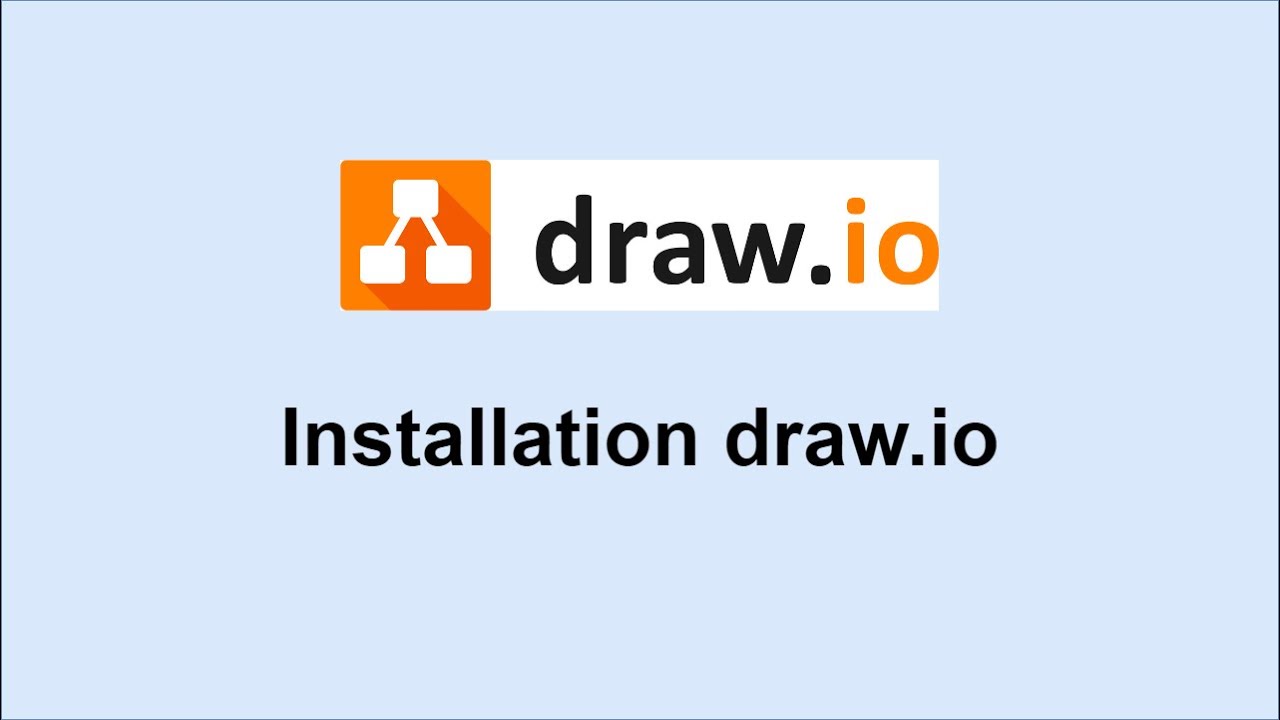 Installation Draw io - YouTube