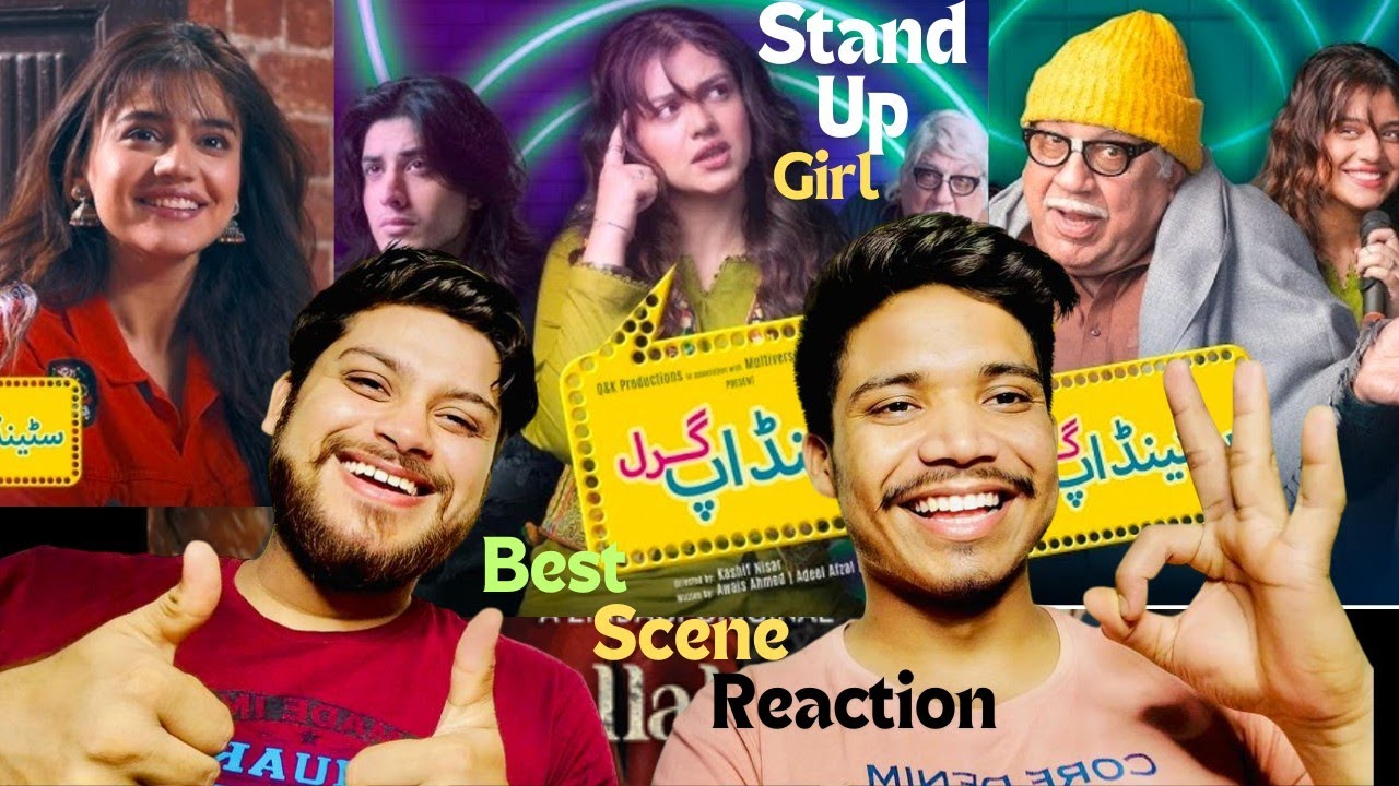 🇮🇳Indian Reaction On Stand Up Girl Best Scene | Zara Noor Abbas | Adeel ...