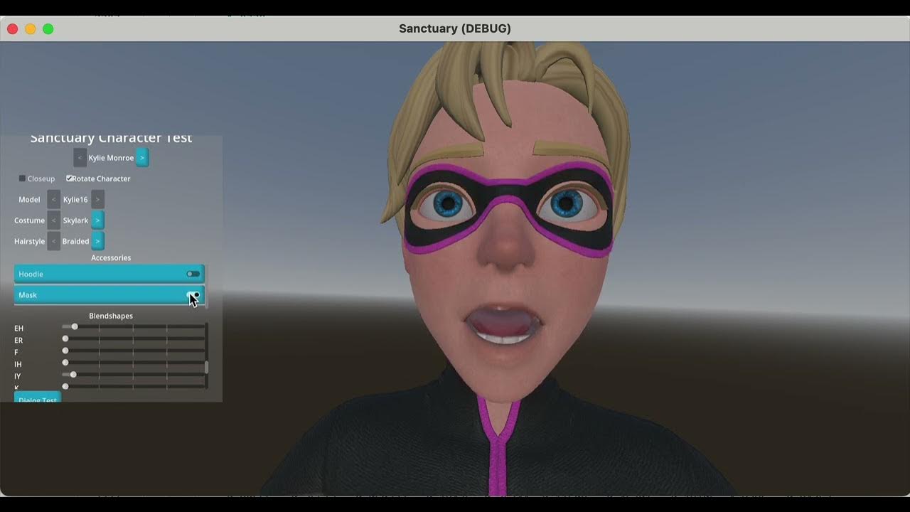 Progress: Lip Syncing in Godot - YouTube