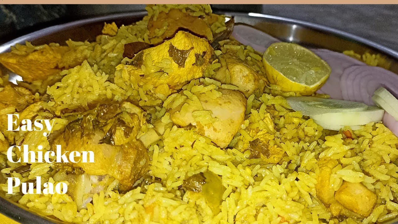 The Best Chicken Pulao|In Cooker Chicken Pulao Recipe#youtube #cooking ...