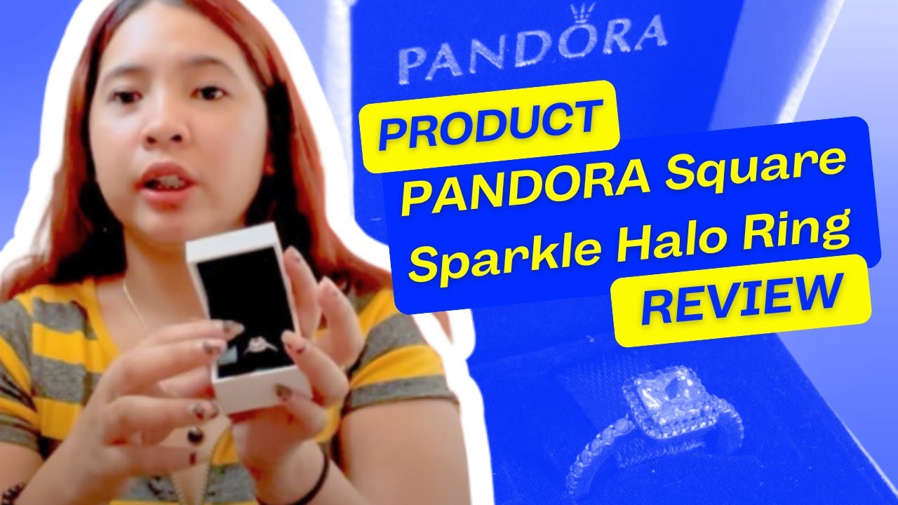 PANDORA Square Sparkle Halo Ring | Accessory Review | 0420 - YouTube