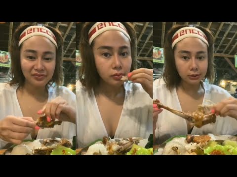 WOOWW 😍DENISE CADEL LIVE TERBARU SAMBIL MAKAN KELIHATAN CANTIK BANGETZZ