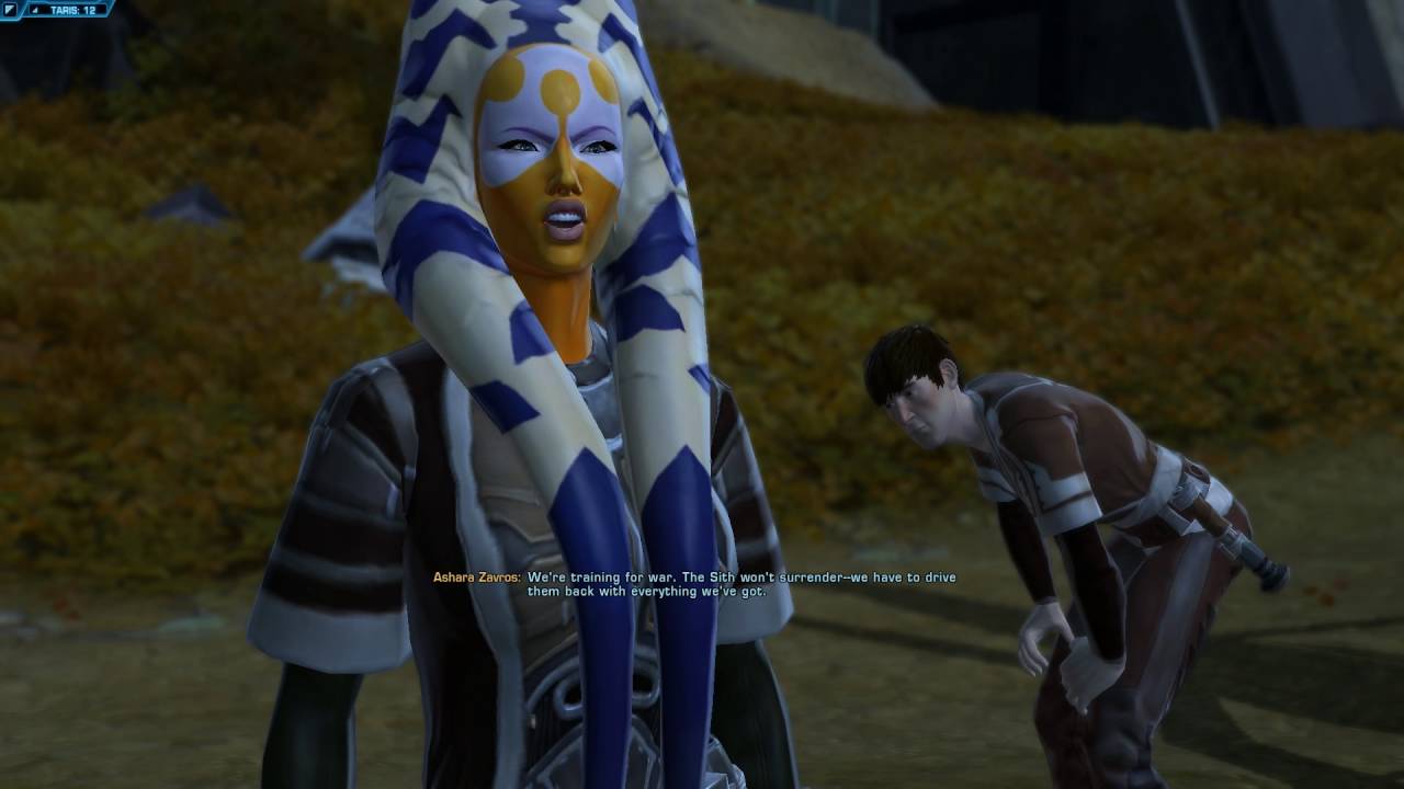 SWTOR - Ashara Conversations + Romance part 1 of 3 (Holocrons) - YouTube