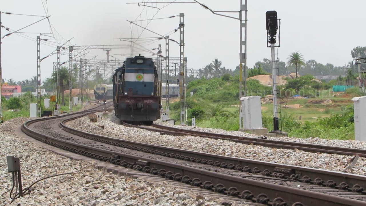 Double ALCO POWER - Nagercoil Express on Rampage : Indian Railways ...